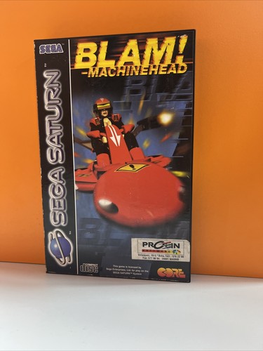 BLAM! MACHINEHEAD Pal EUR Con Manual Sega Saturn | eBay