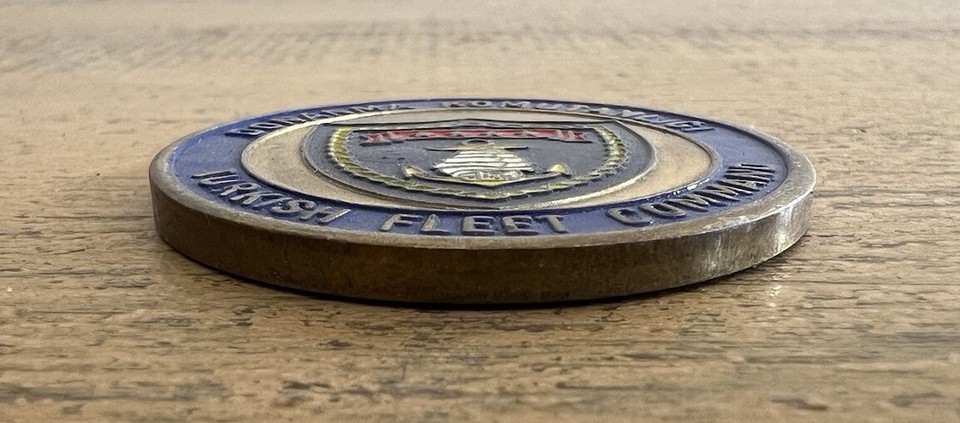 F493 Gelibolu TCG Turkish Navy Fleet Command Challenge Coin | eBay.de