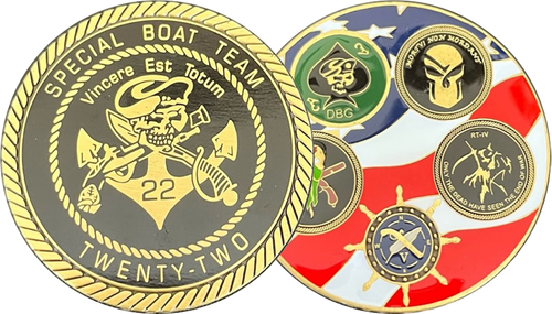 SPECIAL BOAT TEAM 22 ~ 2" ~ COMMAND COIN | eBay