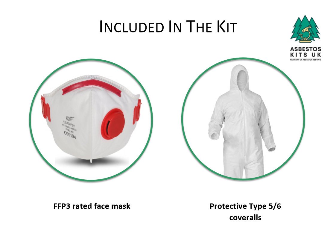 Asbestos Self Sampling/Testing Kit - RPE Included - Laboratory Cost ...