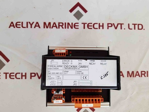 Deckma fms 3000 am01-e3 firealarm output module | eBay