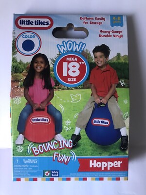 Little Tikes Mega Hopper Bouncing Ball Toy Mega Size 18" Blue Ride On ...