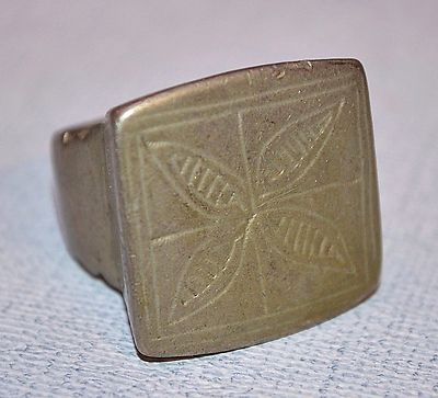 Large Antique African Tuareg Ethnic Tribal Ring From Niger Africa ...