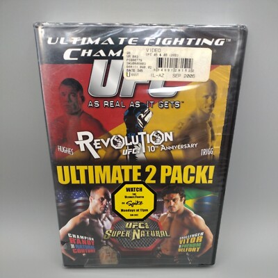 UFC 45 46 2 Pack (DVD, 2005, 2-Disc Set, 2 Pack Slim Double ...