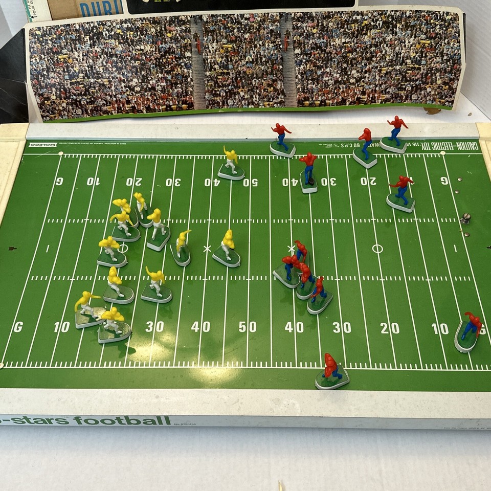 1973 Canadian Coleco Pro Stars Electric Action Football Game World Of ...