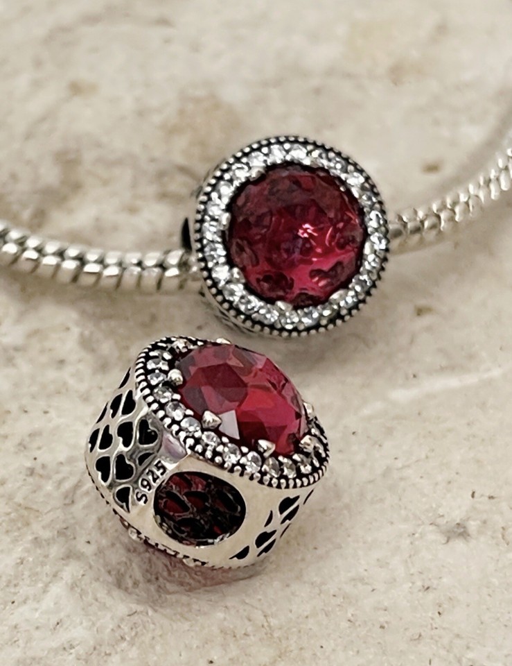 July Birthstone Charm, July Jewelry S925 Silver Charm for Bracelet, | eBay