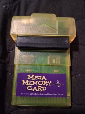 InterAct Mega Memory Card Gameboy, Color Pocket Yellow | eBay
