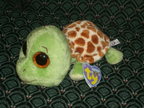 Ty Beanie Boo 6" * SANDY (Green Turtle) * MWMT * RARE * Retired ...