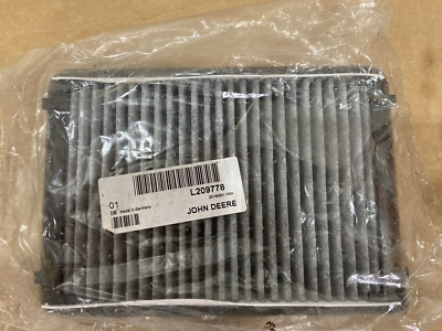 John Deere Activated Carbon Cab Air Filter - L209778 OEM | eBay
