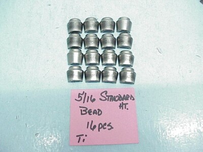 16 Manley Titanium Super 7° Cap-Tiv Valve Locks 5/16 Standard BEAD ...