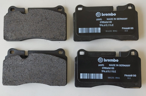 Genuine OEM Volkswagen Touareg Brembo Front Disc Brake Pad Set ...