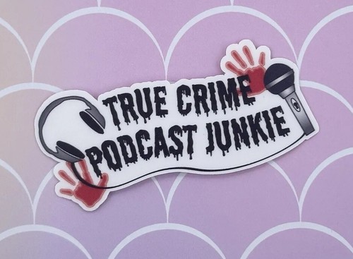 Mystery Sticker True Crime Water Bottle Laptop Vinyl Decal Meme Sticker ...