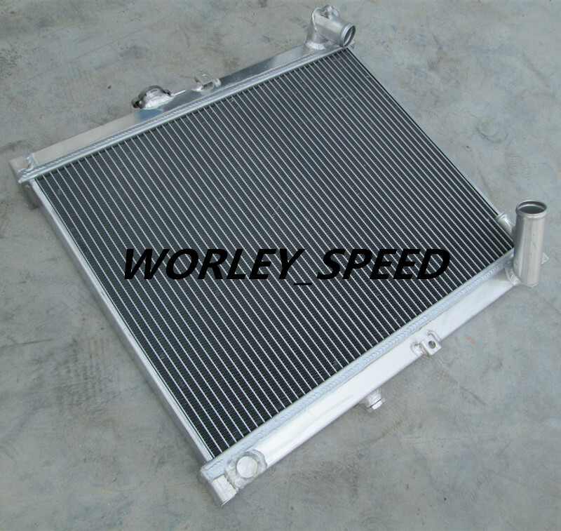 3Row Aluminum Radiator For Aftermarket Mazda RX7 FC3S S4 1.3L Series 4 ...
