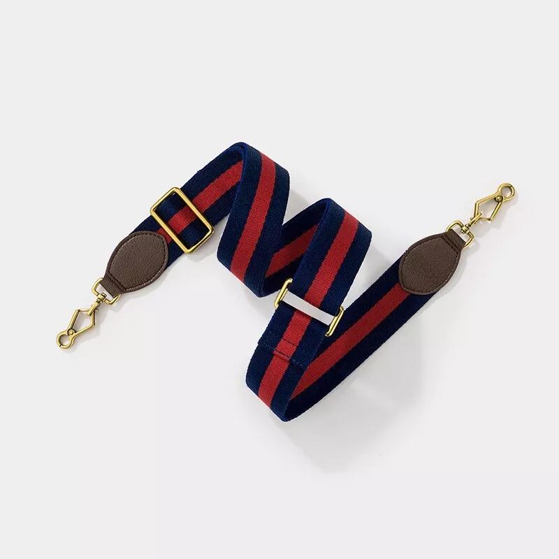 New Crossbody Shoulder Strap Gucci Replacement No Logo Green Red Web ...