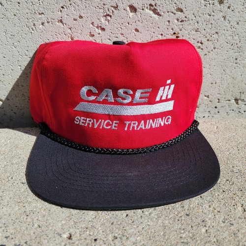 Vintage Case IH Farmer Trucker Hat Baseball Cap USA Snapback Service ...