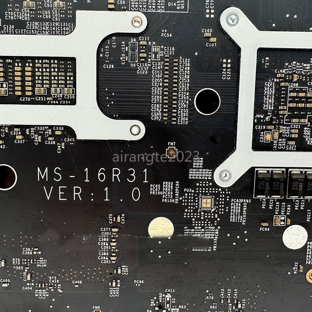 MSI GF63 9SC MS-16R3 i7-9750H 2.6Ghz Motherboard GTX 1650 MS-16R31 Read ...