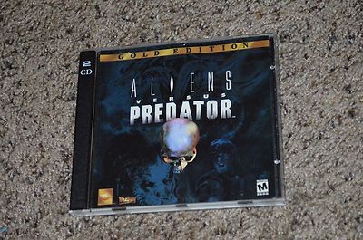 ALIENS VERSUS PREDATOR GOLD EDITION PC CD-ROM 2 DISC SET! COMPLETE IN ...