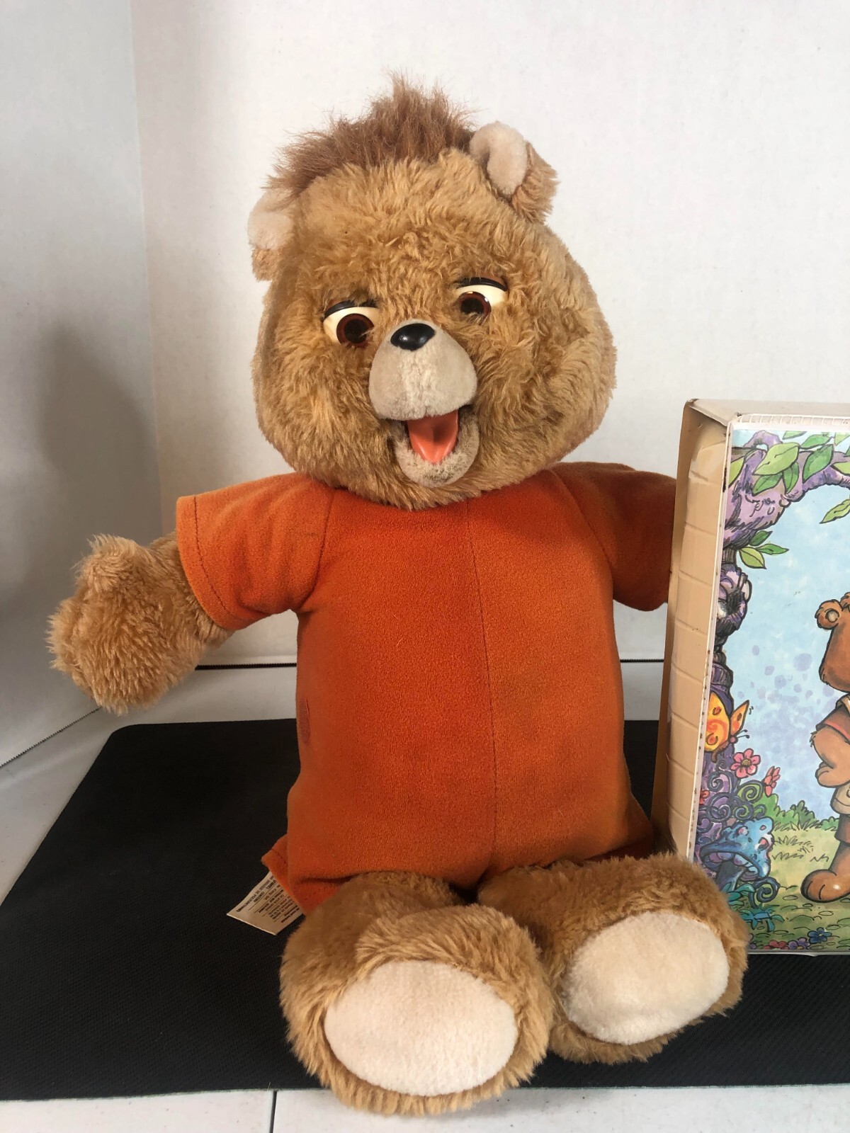 Vintage Teddy Ruxpin With Books & Cassettes Works | eBay