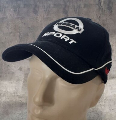 Nissan Sport Baseball Cap - 100% Cotton Black Adjustable Size ...