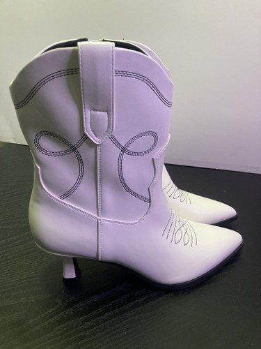 Universal Thread Women's Jenson Western Cowboy Boots With Memory Foam ...