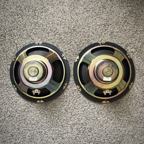 (2) 1980s Sony 250W029 10” 45w 8 Ohm Woofer Speakers SS-U560 | eBay