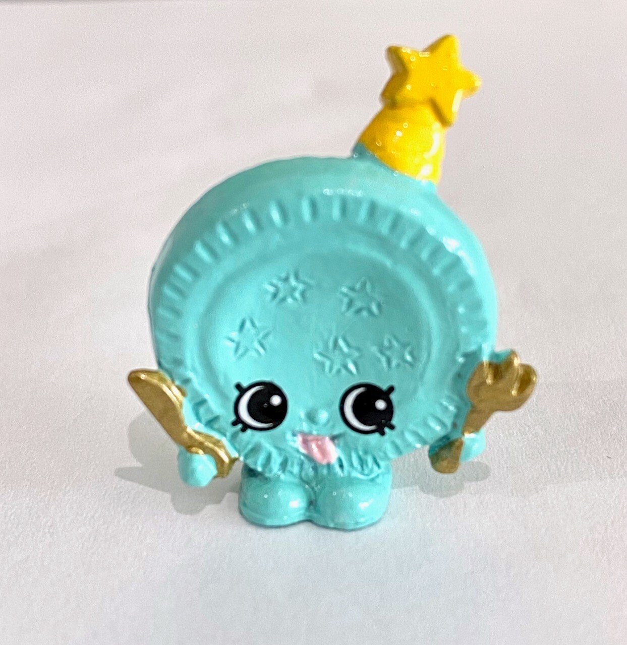 Shopkins Season 4 #4-067 Teal Blue Party Plate Shopkins Figure | eBay