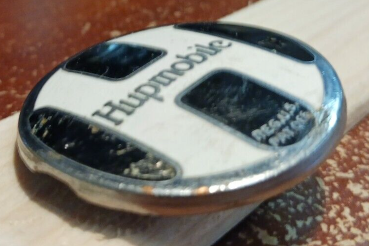 Used OEM 1910-1920's Porcelain Hupmobile Radiator Emblem Badge (SC ...