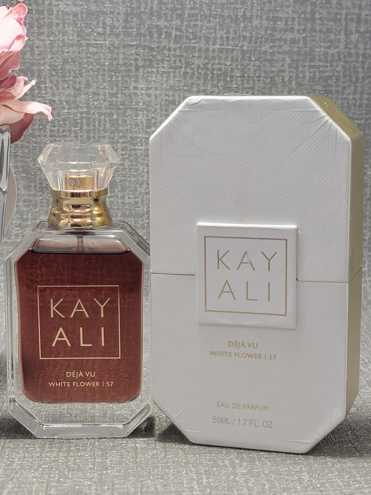 Huda Kayali Deja Vu White Flower 57 Eau de Parfum 1.7 oz . NEW IN BOX ...