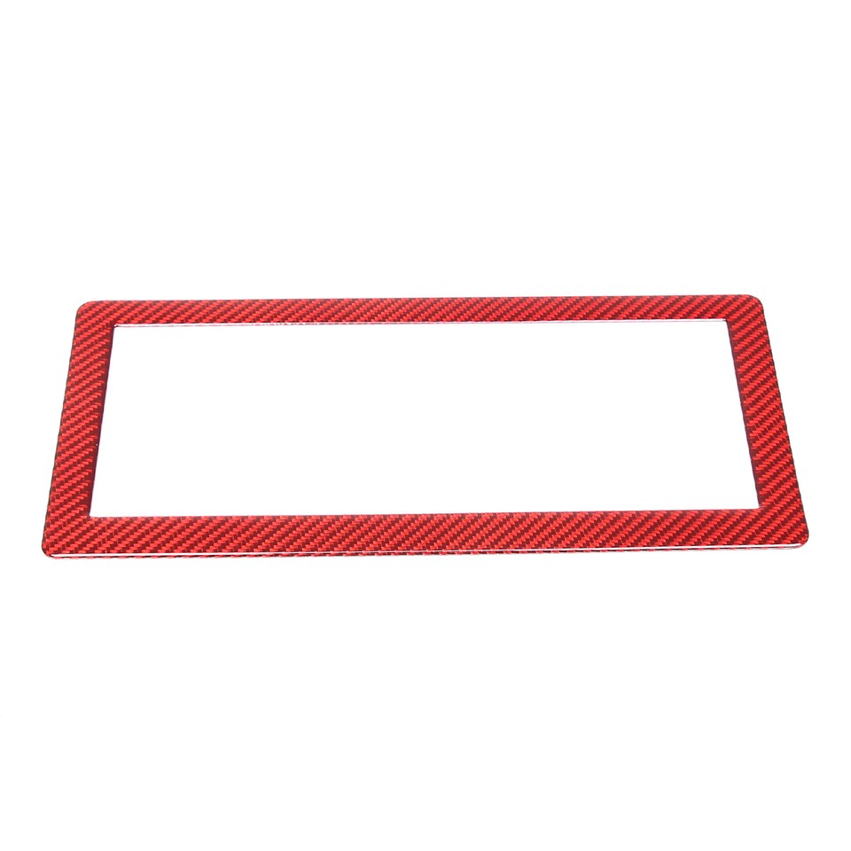 Red Carbon Car Navigation GPS Frame Sticker Styling Trim For Lotus ...