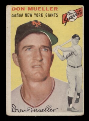 1954 TOPPS #42 DON MUELLER NEW YORK GIANTS | eBay