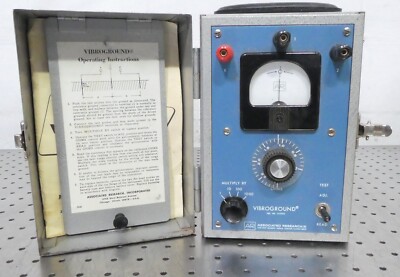 R169155 Associated Research Vibroground 255 3-Point Earth Resistance ...