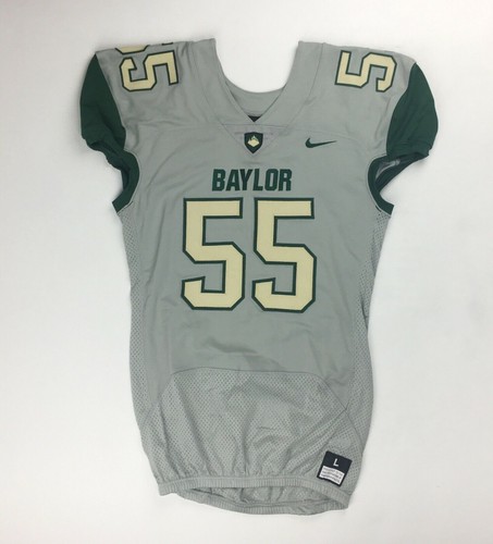 Nike Baylor Bears Vapor Pro Football Game Jersey Men's Large #55 Grey ...