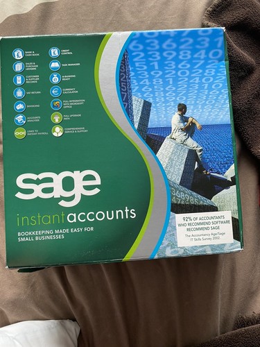 Sage instant accounts solutions version 10 2004 business software ...