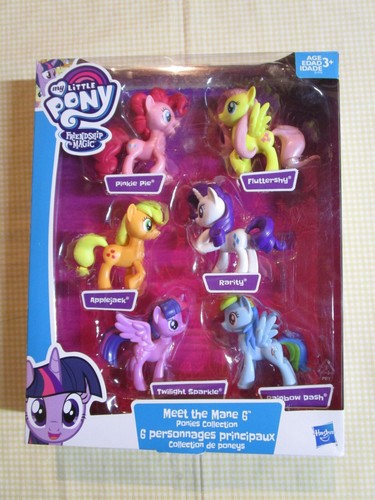 My Little Pony Friendship is Magic Meet the Mane 6 Ponies Collection ...