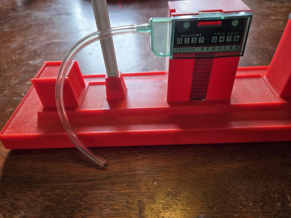 Vintage Topper Johnny Service Gas Station Gas Pump Parts | eBay