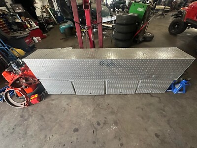 8 FT ALUMINUM RACE CAR TRAILER OVERHEAD STORAGE CABINETS | eBay