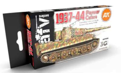 AFV Series: German Army Panzer Camouflage 1937-44 3G Acrylic Paint Set ...