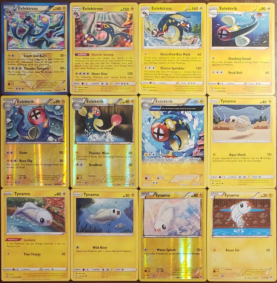 Pokemon Eelektross Pokemon Trading Card Game Card Game SV3 Obsidian