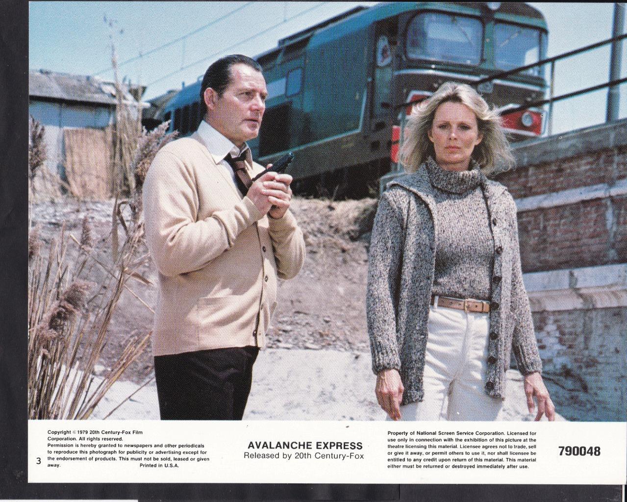 Linda Evans Robert Shaw in Avalanche Express 1979 movie photo 44875 | eBay
