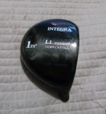 Integra L1 7.5 Deg Driver w/ Titanium Ionplating, Used RH Ticn HV3000 ...