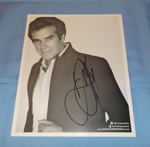 David Copperfield Signed Autographed 8x10 Photo Magician Illusionist | eBay