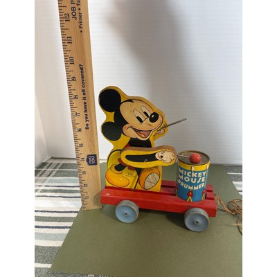 Vintage Mickey Mouse pull toy. | eBay