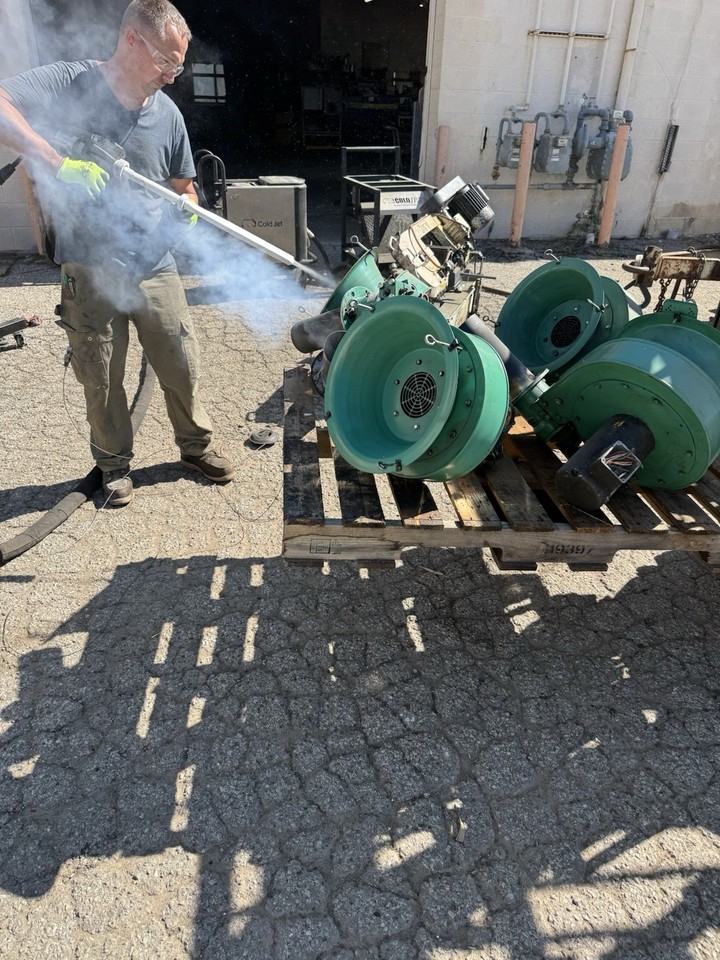 cold jet dry ice Aero40FP With After cooler | eBay