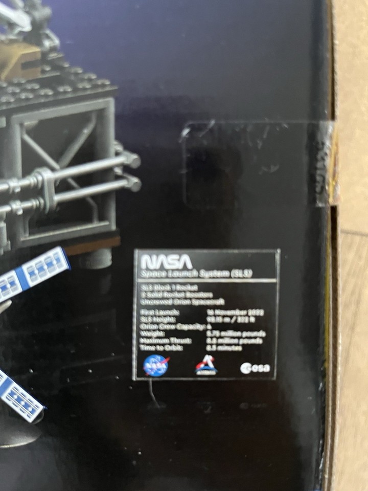 LEGO 10341 Icons NASA Artemis Space Launch System Brand New & Sealed ...