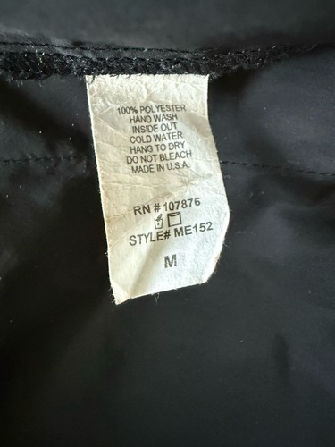 SUN KIM 100% POLYESTER FULL ZIP TWO CHEST POCKETS UNLINED COAT SIZE M ...