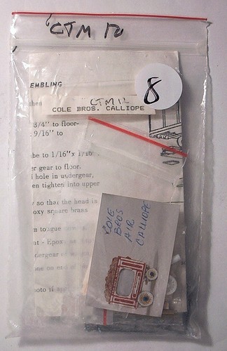 CIRCUS TRAIN MINIATURES CTM12 COLE BROS. AIR CALLIOPE LTD ED DIECAST ...