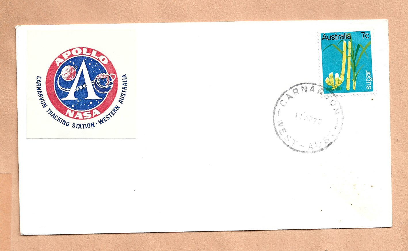 APOLLO 13 LAUNCH APR 11,1970 CARNARVON TRACKING AUST SPACE COVER NASA ...