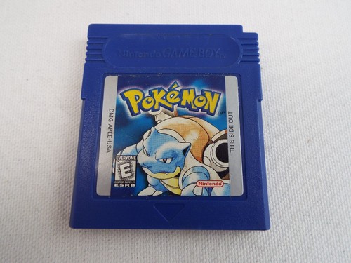 Game Boy - Pokemon Blue Version - Cartridge Only - Authentic - DMG-APEE ...