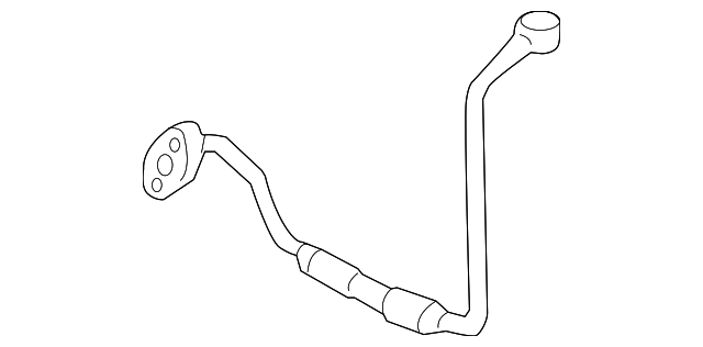 28240-2b700 Hyundai Pipe Assyoil Feed 282402B700 Genuine OEM Part for ...