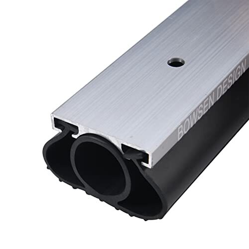 10Ft Heavy Duty Universal Rubber Garage Door Bottom Seals w/ Aluminum ...